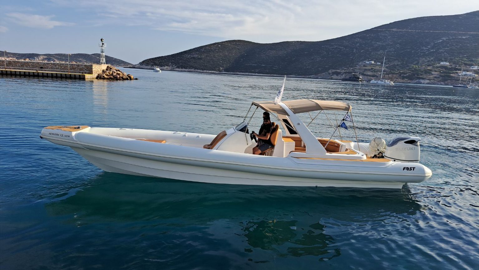 boat rentals (with skipper) - Luxury Private Rib Cruises Sifnos ...